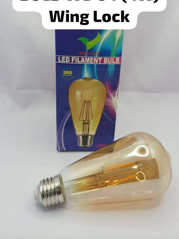 Jual LED FILAMENT BULB WL- 64 4W WING LOCK | Shopee Indonesia