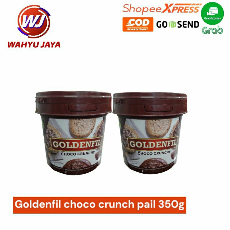 Jual goldenfil choco crunch pail 350g | Shopee Indonesia