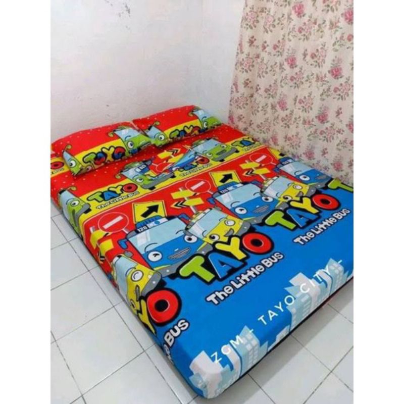 Jual Sprei 180×200 Tayo Homemade Kamar Tidur Sprei Sarung Bantal Guling ...