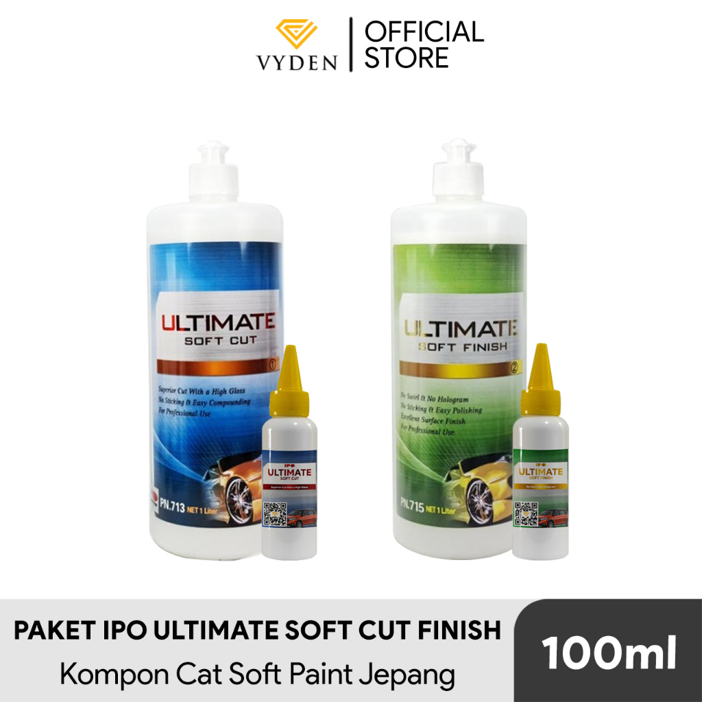 Jual PAKET IPO ULTIMATE SOFT CUT FINISH REPACK Ecer Kompon Kasar Halus ...