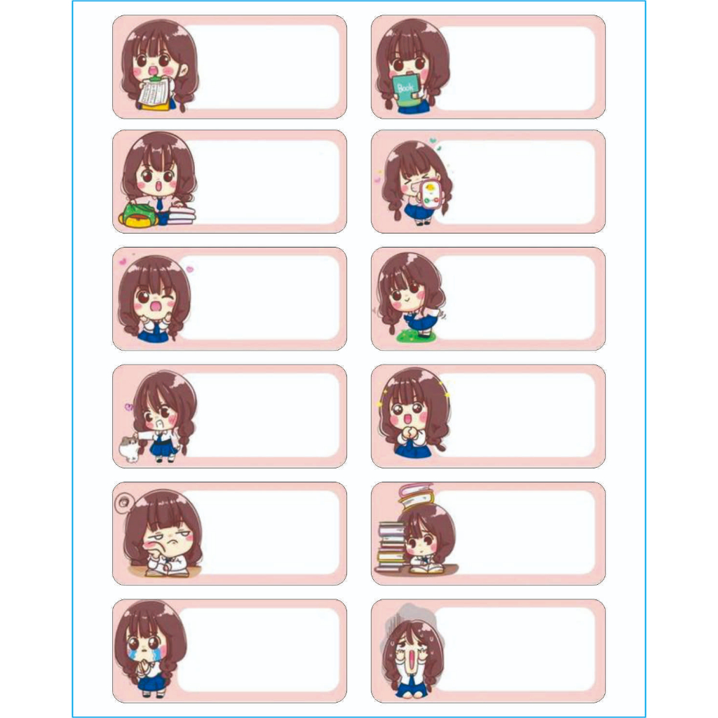 Jual Sticker label nama | Shopee Indonesia