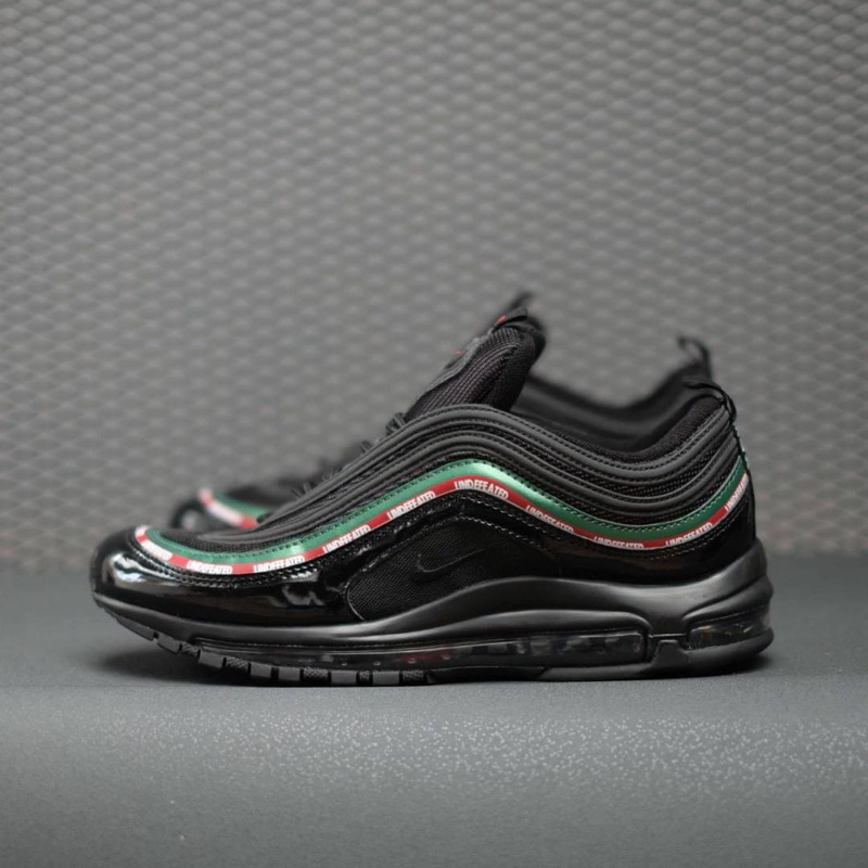 Jual sepatu sneakers AlR max 97 undefeated All black | Shopee Indonesia