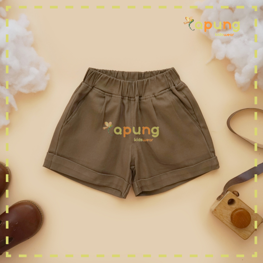 Jual (capung kidswear) Celana Cino Pendek Anak Stik Balik Unisex 6 ...