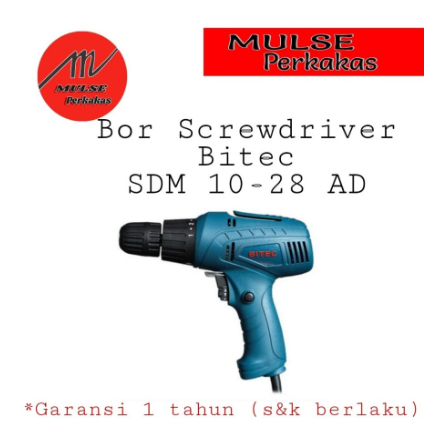 Jual Mesin Bor Obeng & Torsi 10mm SDM 10-28 Bitec | Shopee Indonesia