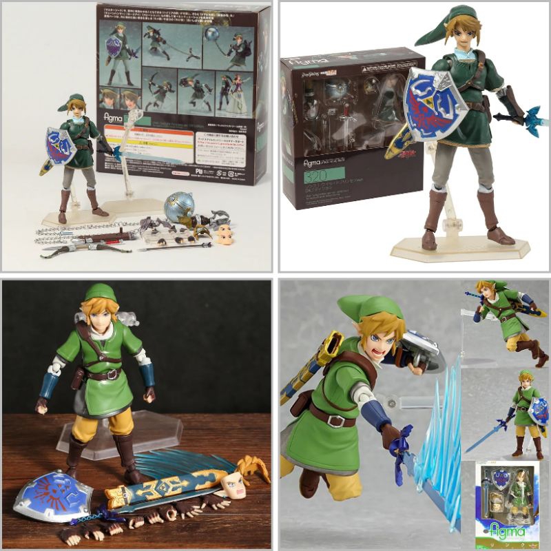 Jual Action Figure Figma 320 Zelda link Twilight Figma 153 | Shopee ...