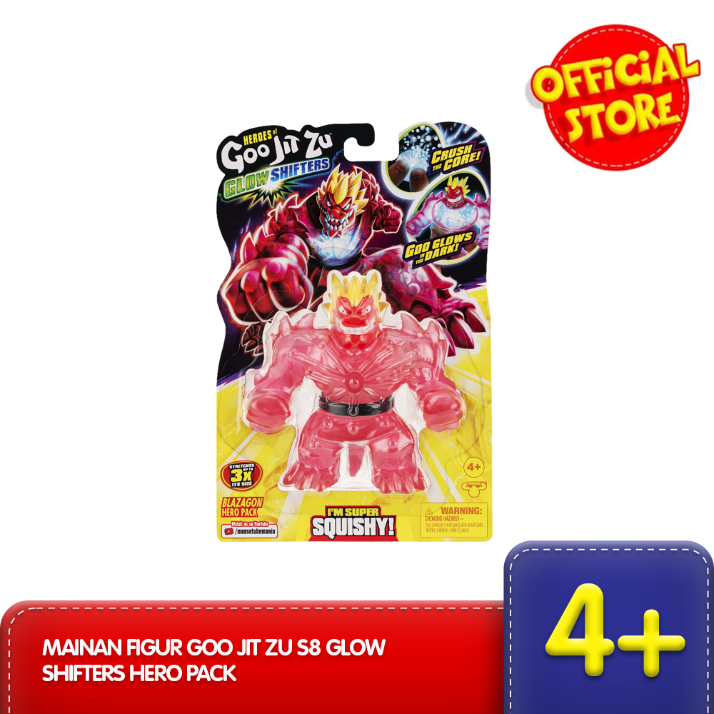 Jual Mainan Figur Goo Jit Zu S8 Glow Shifters Hero Pack | Shopee Indonesia