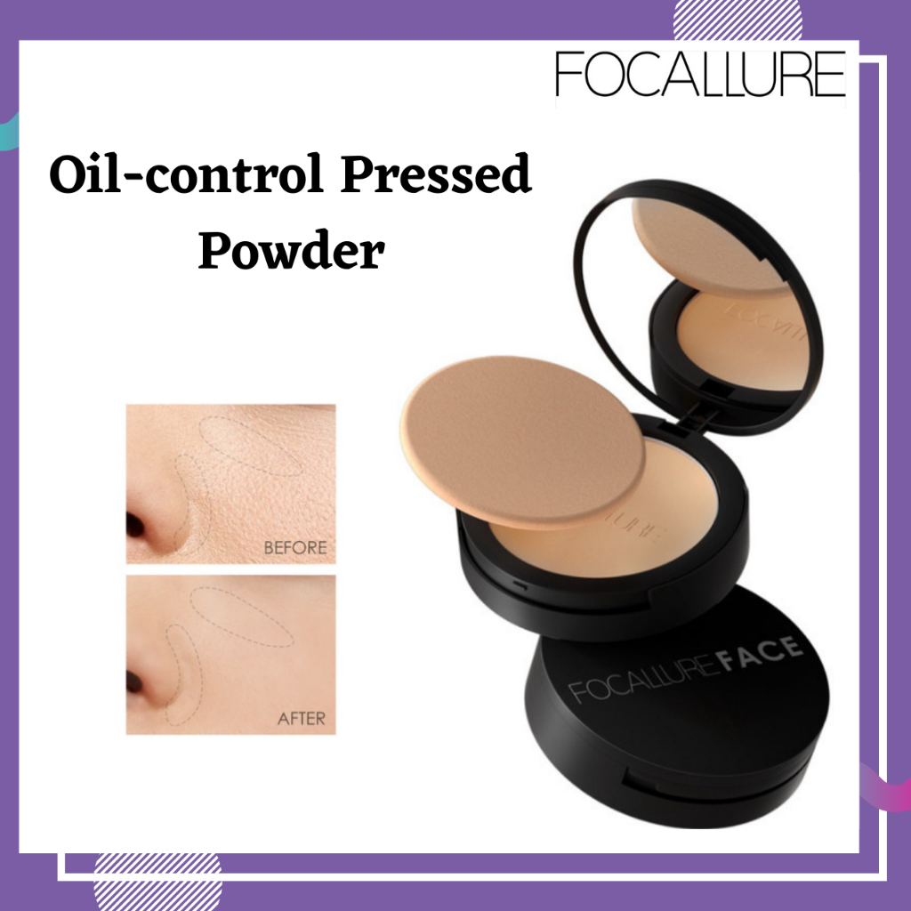 Jual Focallure Oil Control Pressed Powder Matte / Bedak Padat | Shopee ...