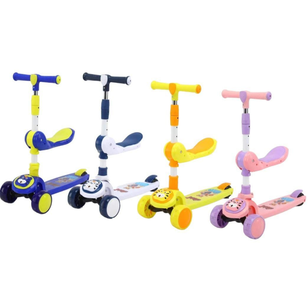 Jual Mainan Anak Skuter Otoped Sepeda Duduk 3 Roda 2in1 M290 Scooter ...