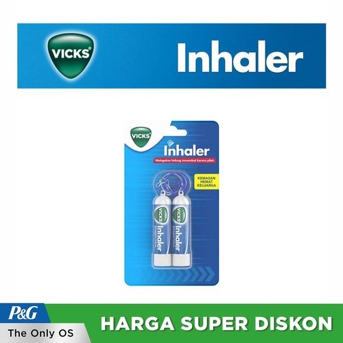 Jual Vicks Inhaler 2 X 0.5 Ml (Kemasan Hemat Keluarga) | Shopee Indonesia
