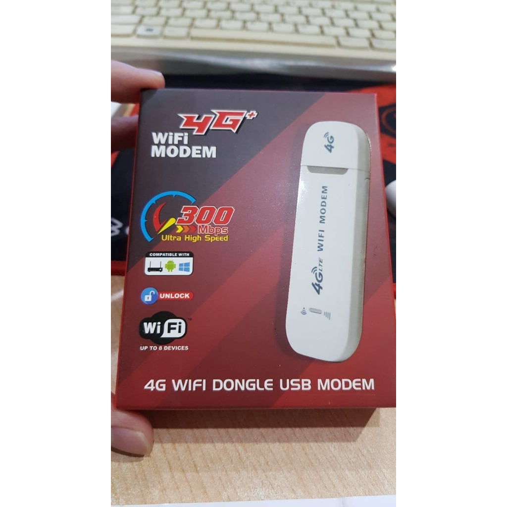 Jual Modem Wifi 4G LTE 300mbps Modem USB GSM WIFI DONGLE | Shopee Indonesia