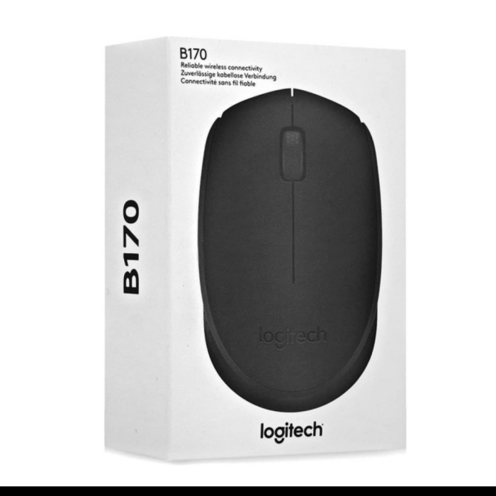 Jual Mouse Wireless Logitech B170 Original Bergaransi resmi | Shopee ...