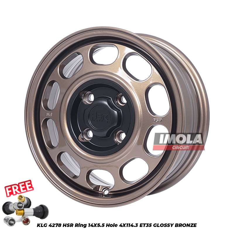 Jual Velg Ring 14 HSR Model Kaleng Velg Mobil R14 Lebar 5,5 Cocok ...
