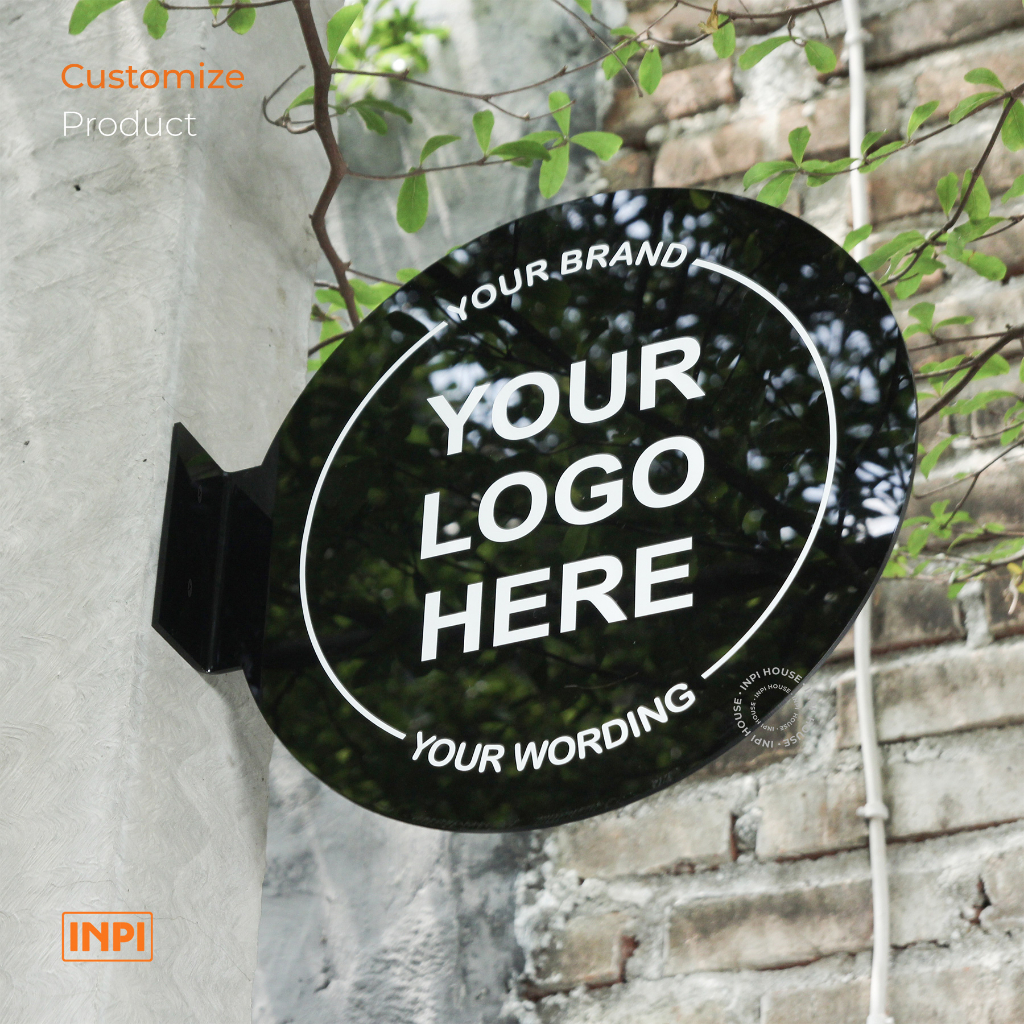 Jual signage akrilik - custom desain sendiri - papan tanda akrilik ...