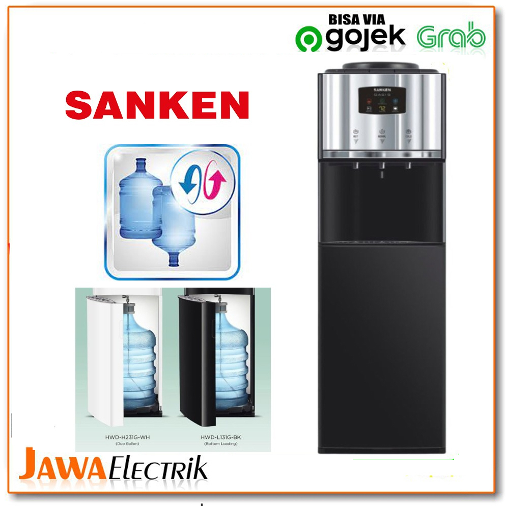 Jual DISPENSER SANKEN DUO GALON (Bawah & Atas) HWD-H230 Low watt ...