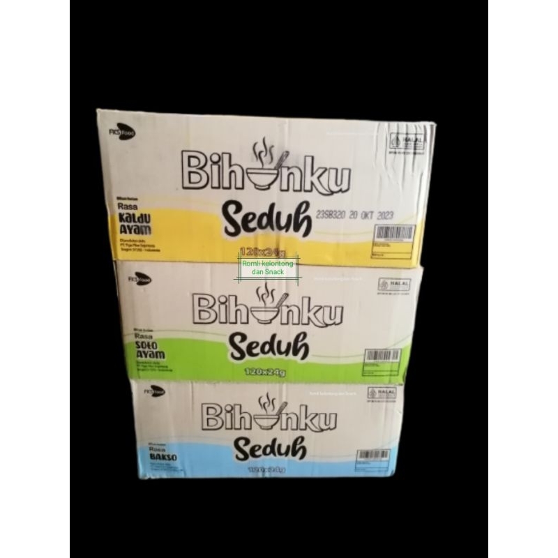 Jual BIHUNKU SEDUH Renceng 1Dus / Karton ( isi 12 Renceng 11 Sachet 24 ...