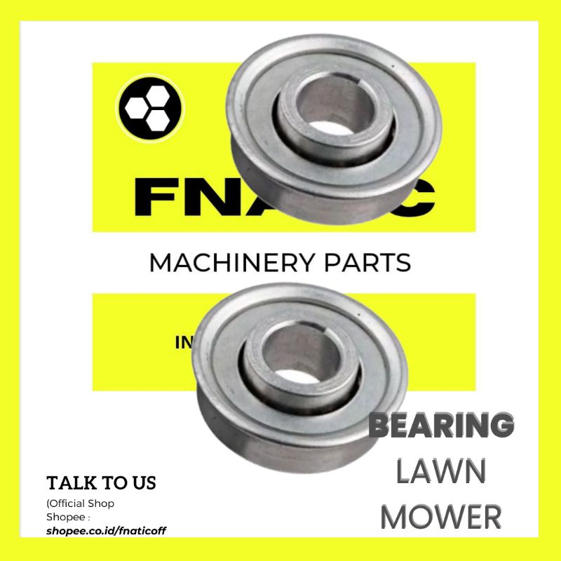 Jual BEARING LAHER roda mesin potong rumput dorong lawn mower FNATIC | Shopee Indonesia