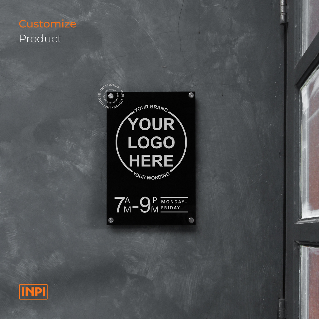 Jual Custom Signage - Custom Design Sendiri - Request Papan Penanda ...