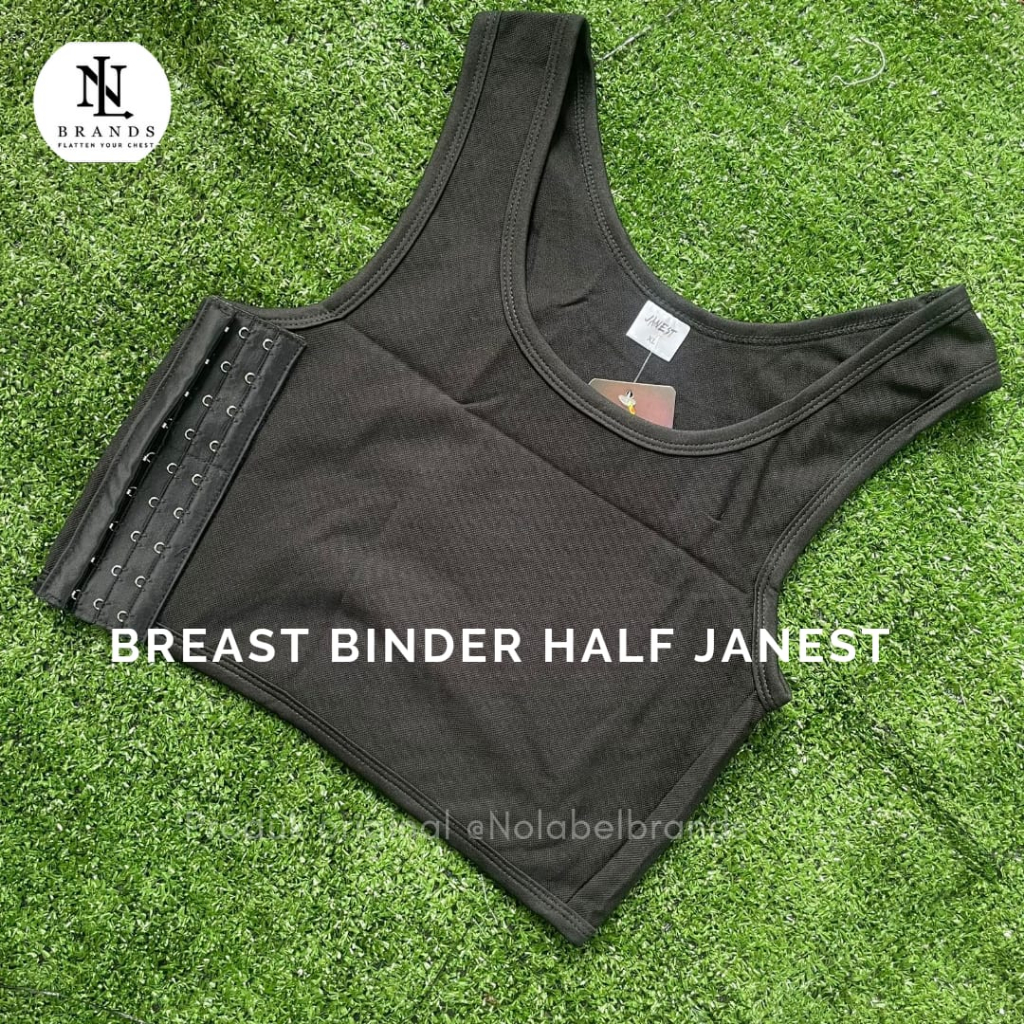 Jual Breast binder half Janest 2 layer / chest binder / Korset dada ...