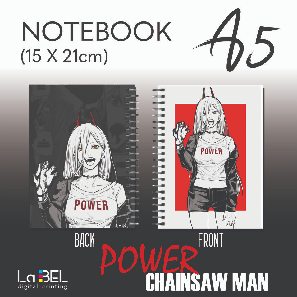 Jual Notebook CHAINSAW MAN - ANIME - Ukuran A5 | Shopee Indonesia