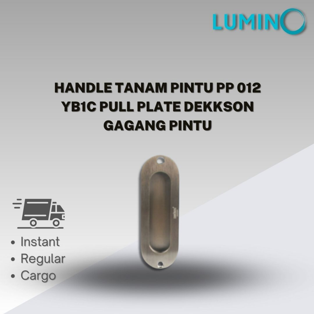 Jual Handle Tanam Pintu PP 012 Cokelat YB1C Dekkson Gagang Pintu | Shopee Indonesia