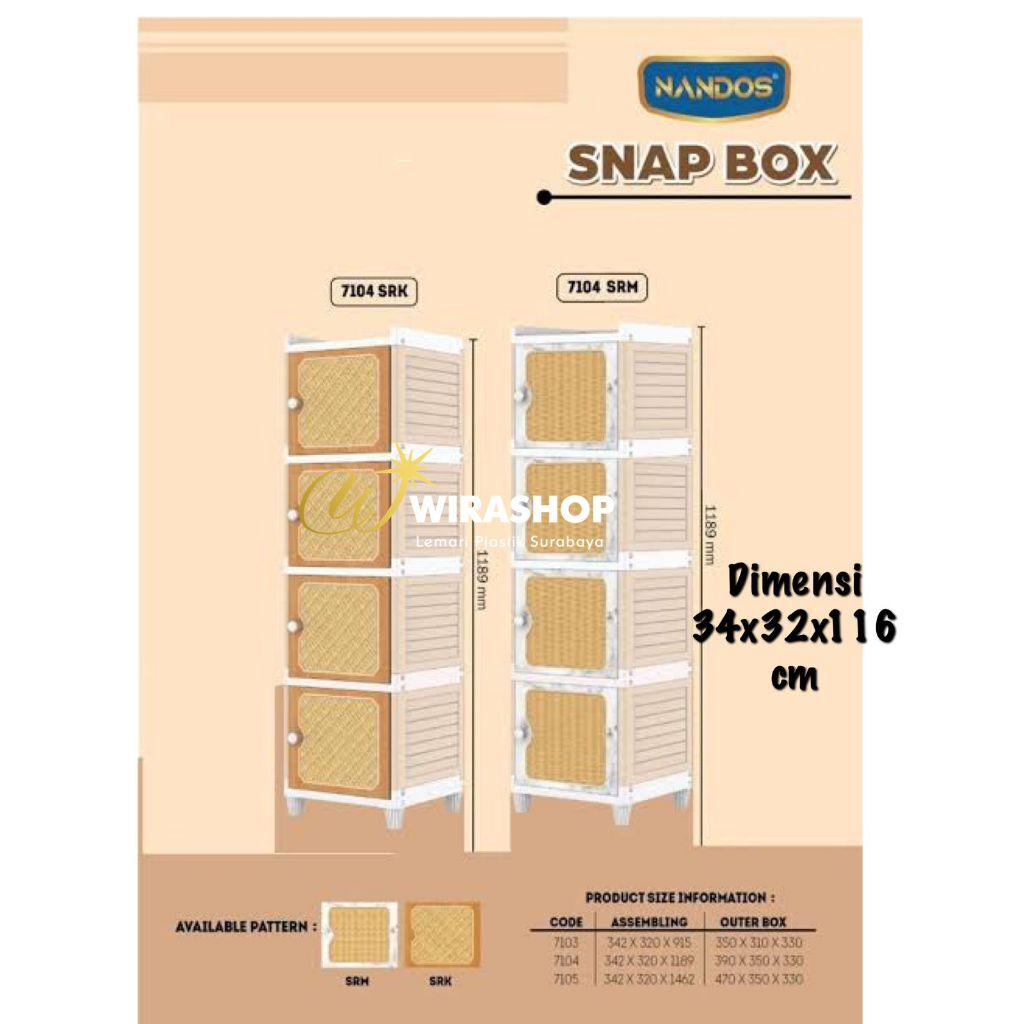 Jual Lemari Plastik Akako Swing susunan 4 Lemari Serbaguna Full Rak ...