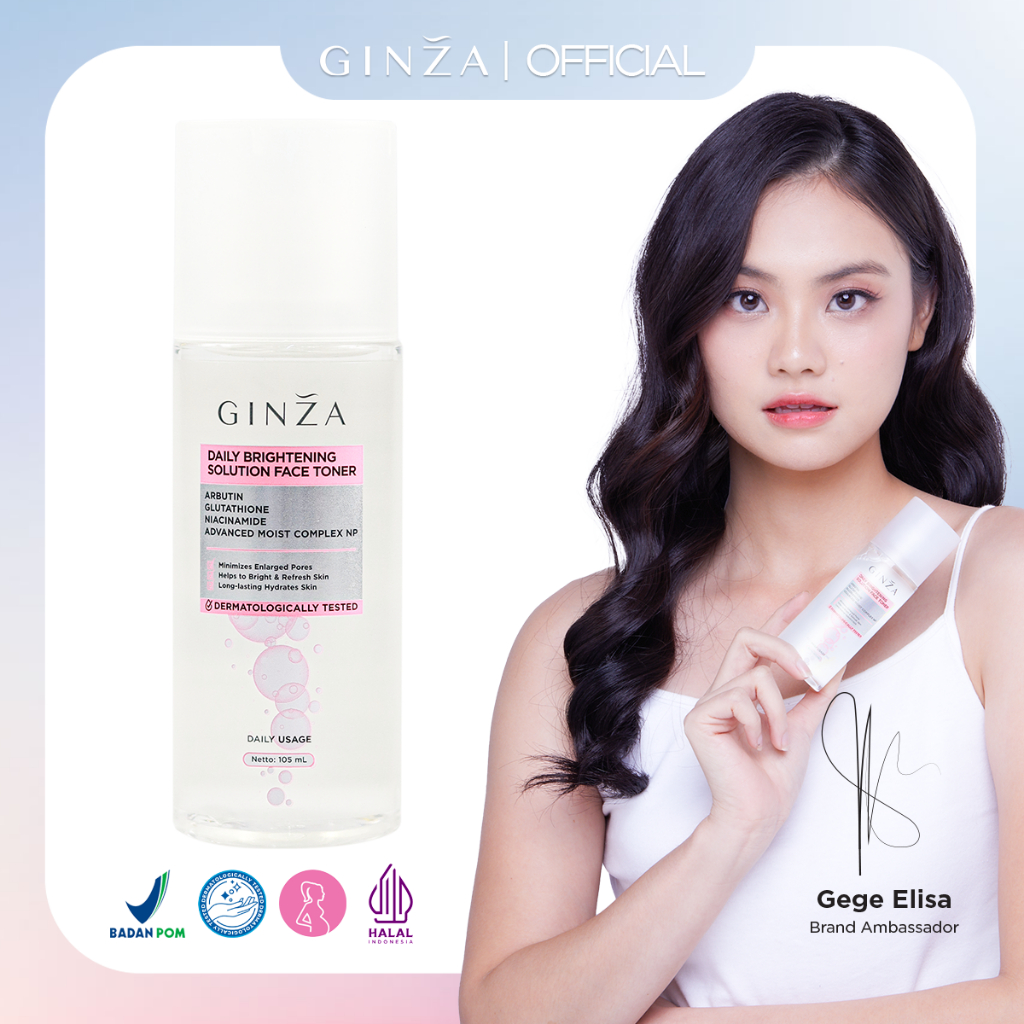 Jual Ginza Daily Brightening Solution Face Toner 105ml | Shopee Indonesia Jual Ginza Daily Brightening Solution Face Toner 105ml | Shopee Indonesia