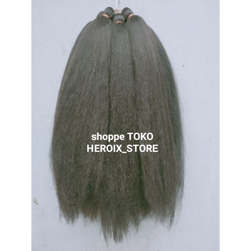 Jual Rambut cemara pendek coklat tanah/cemara coklat gelap ukuran 50cm ...