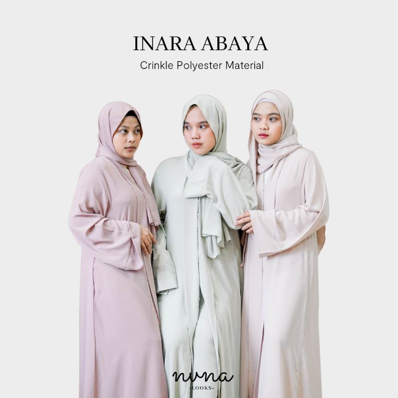 Jual INARA ABAYA | NVNA (READY STOCK) | Shopee Indonesia