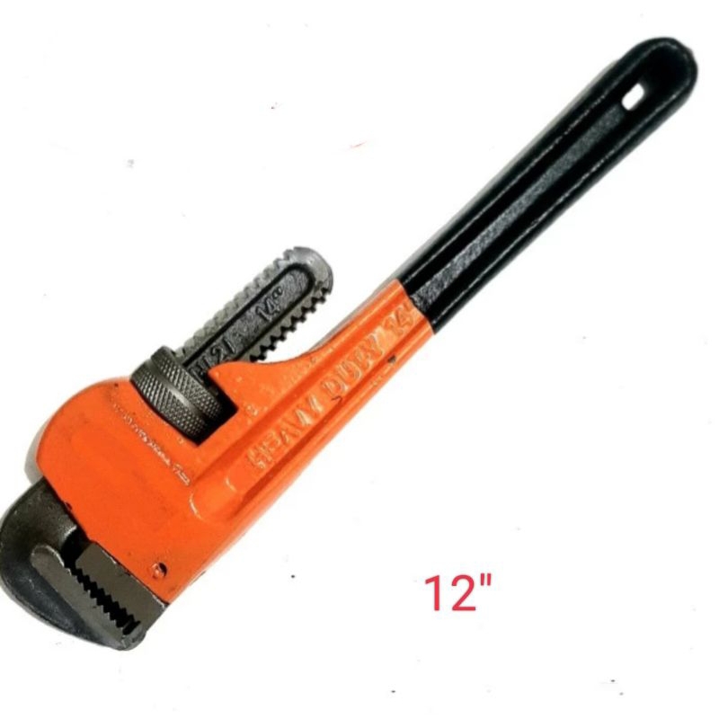 Jual Kunci Pipa 12" Heavy Duty Pipe Wrench 12 inch | Shopee Indonesia