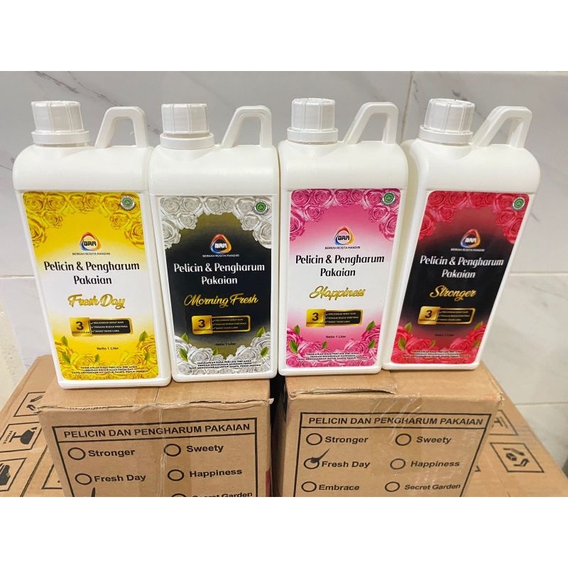 Jual Parfume laundry BRM pelicin setrika Botol | Shopee Indonesia