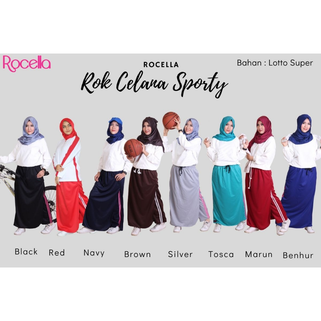 Jual (BISA COD) Rocella Rok Celana Sporty Olahraga Running Jogging ...