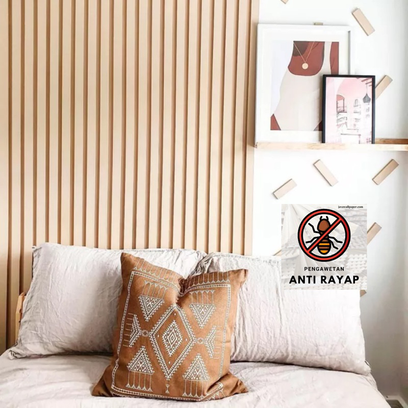 Jual PANEL KAYU - GRATIS ONGKIR Wall panel Lis Kayu Wall Moulding ...