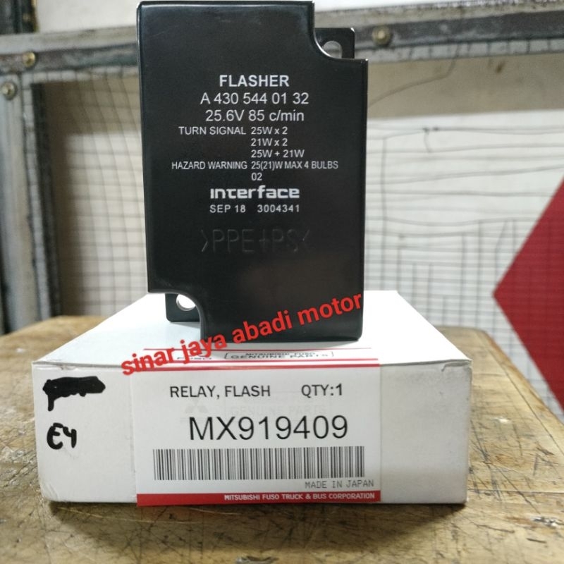 Jual FLASHER SEN/HAZARD MITSUBISHI FUSO CANTER MX919409 ASLI FLASHER ...