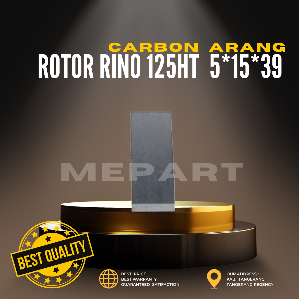 Jual CARBON ARANG ROTOR RINO 125HT /2L /DUTRO/LOUHAN/KUDA DIESEL 5*15 ...