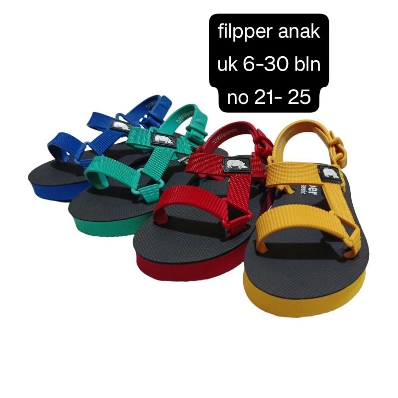 Jual SANDAL FILPPER ANAK kids baby balita, sandal gunung anti licin ...