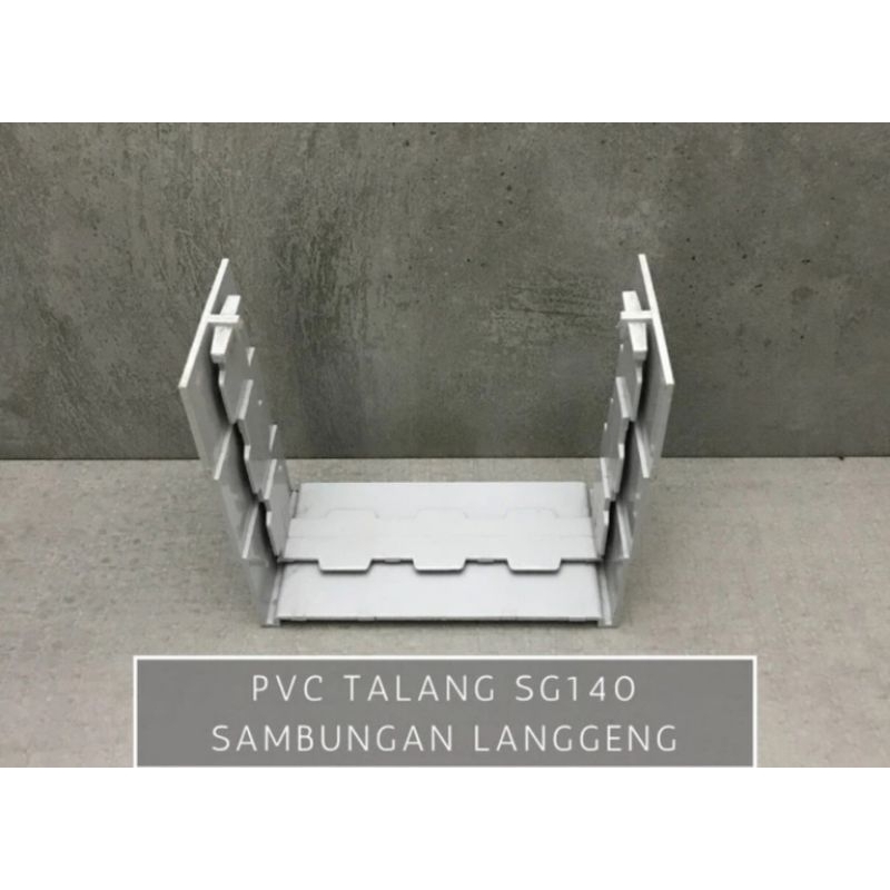 Jual Sambungan Talang Air Hujan PVC Kotak SG 140 4" 4 Inch | Shopee ...