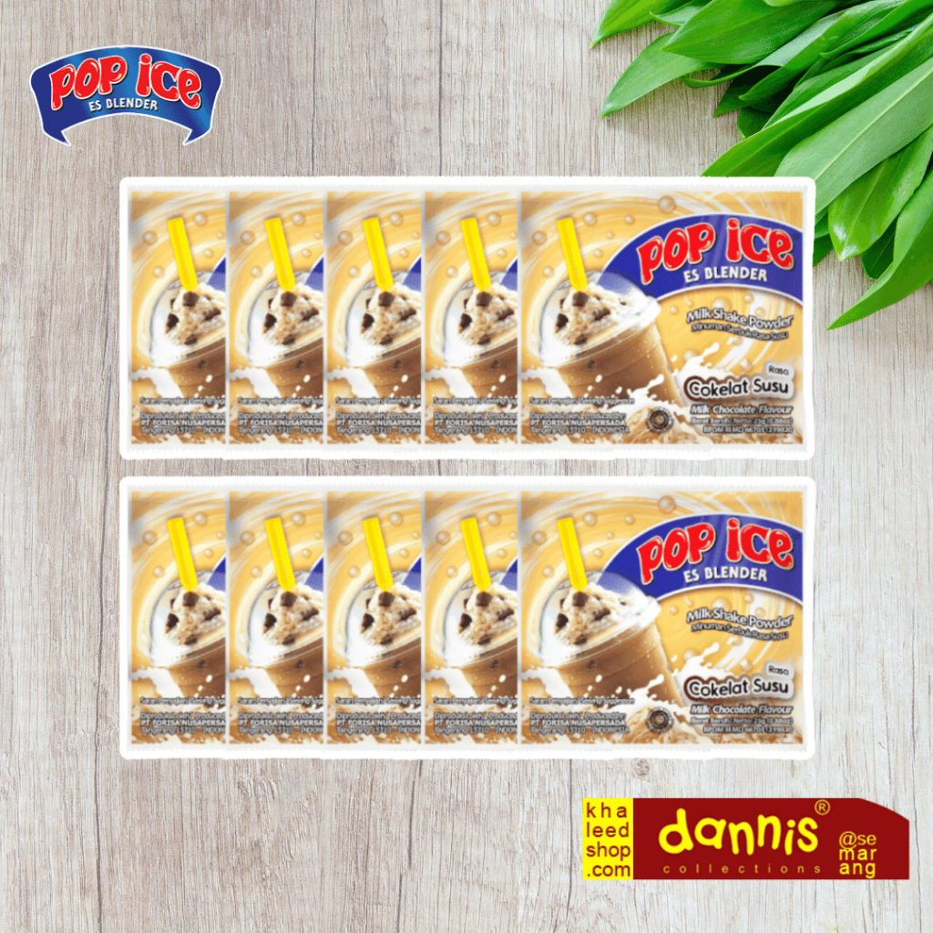Jual POP ICE COKLAT SUSU RENCENG ISI 10 SACHET | Shopee Indonesia