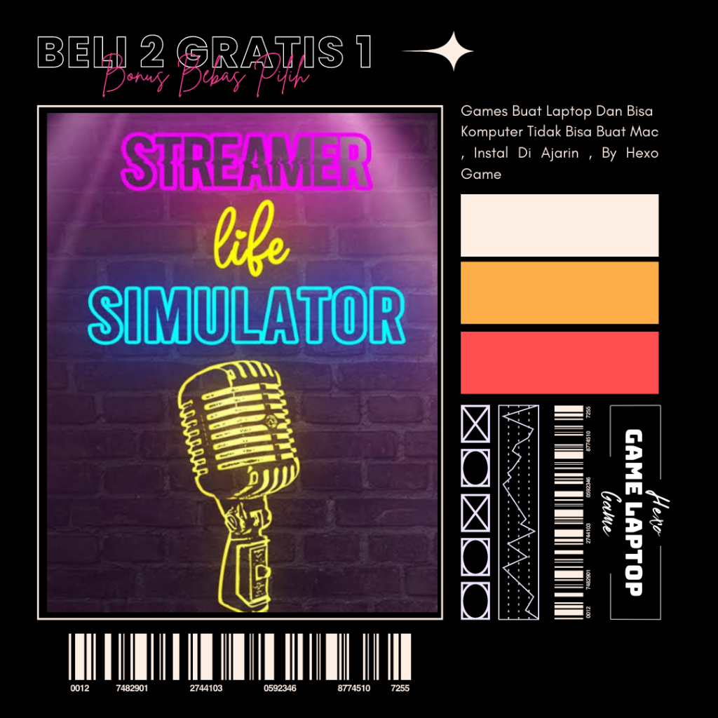Jual STREAMER SIMULATOR - GAME PC - GAME LAPTOP - LINK DOWNLOAD ...