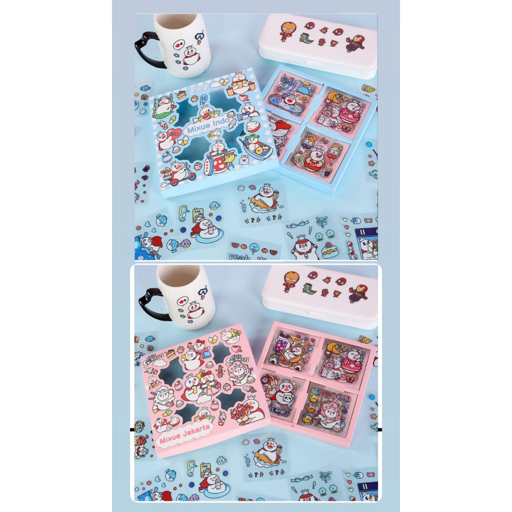 Jual STIKER MIXUE LUCU ISI 100 PCS | Shopee Indonesia