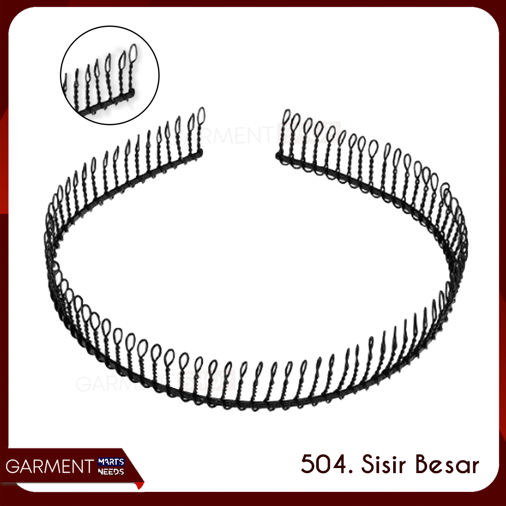 Jual Bando Kawat Gelombang Zigzag Hitam Model Korea Premium Headband ...