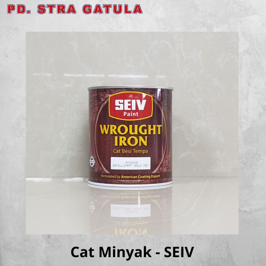 Jual Cat Minyak/Besi SEIV 1kg - Wrought Iron | Shopee Indonesia