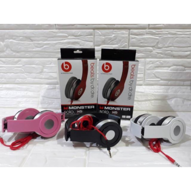 Jual HEADSET OVERHEAD BASS BANDO Beat s0l0 Non MIC + PACK | Shopee ...