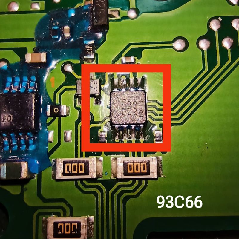 Jual IC Eeprom c66 kilometer Motor Beat Scoopy Cb150 adv nmax MX king ...