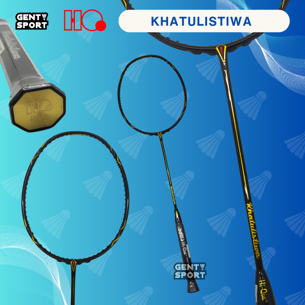 Jual RAKET HIQUA KHATULISTIWA 30 LBS RAKET BADMINTON ORIGINAL | Shopee ...