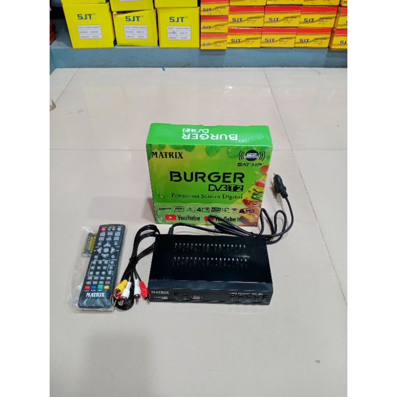 Jual Digital Set Top Box Matrix Burger | Shopee Indonesia