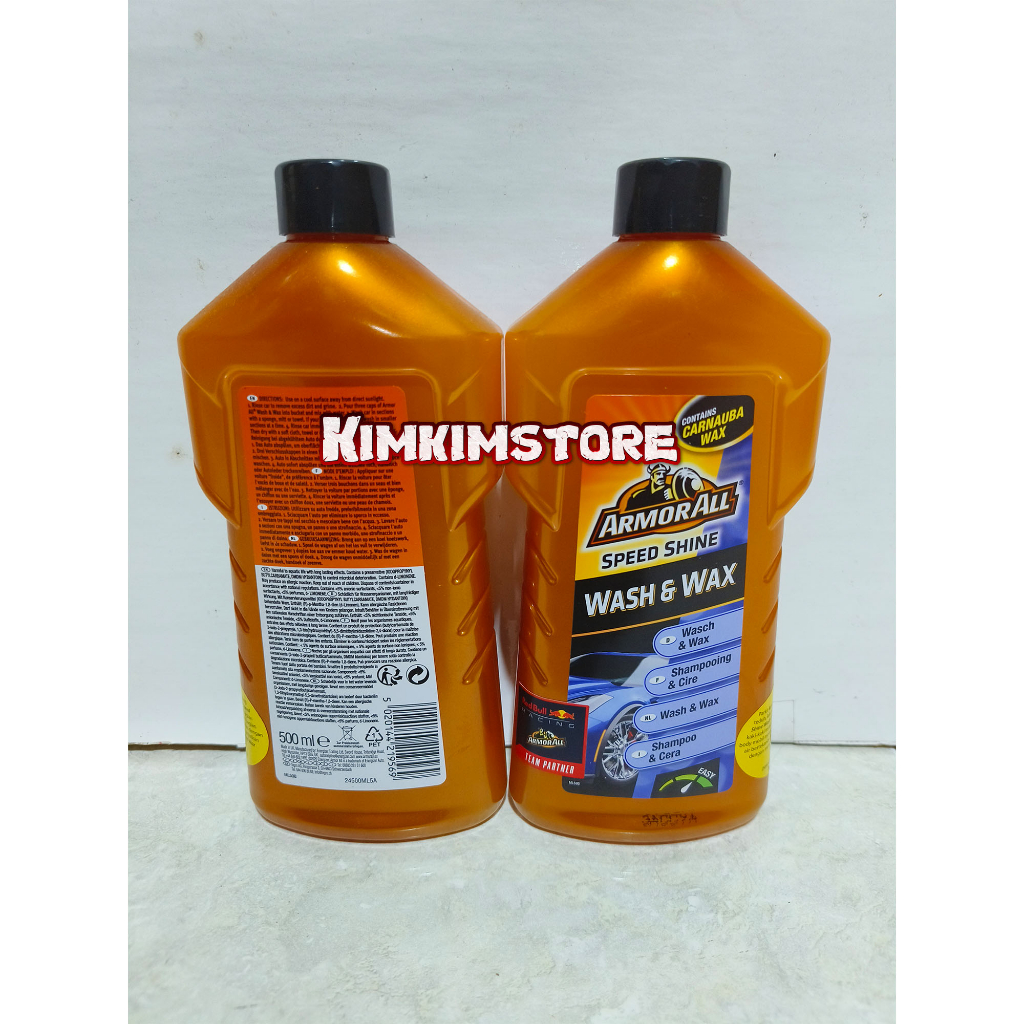 Jual Armor All Speed Shine Wash & Wax Shampo Shampoo Sabun Cuci Mobil ...