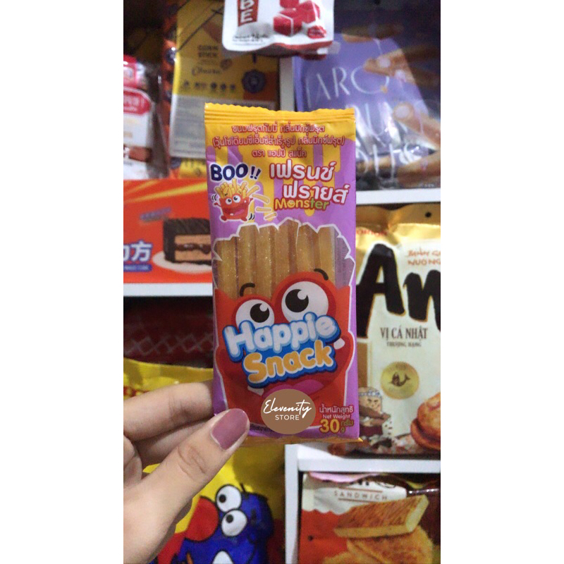 Jual Boo Monster Happie Snack Gummy Fries Thailand | Shopee Indonesia