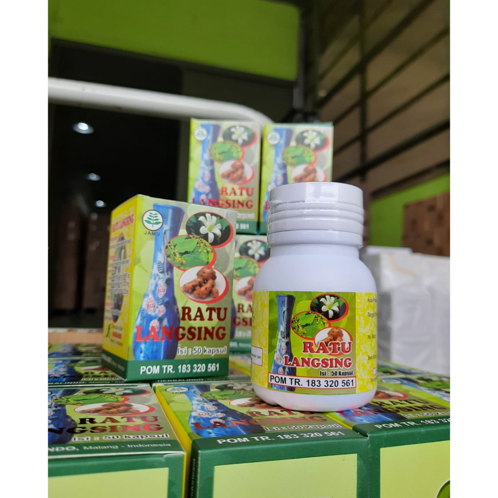 Jual Ratu Langsing Herbal Diet Cepat Pelangsing Alami 50 Kapsul 100% ...