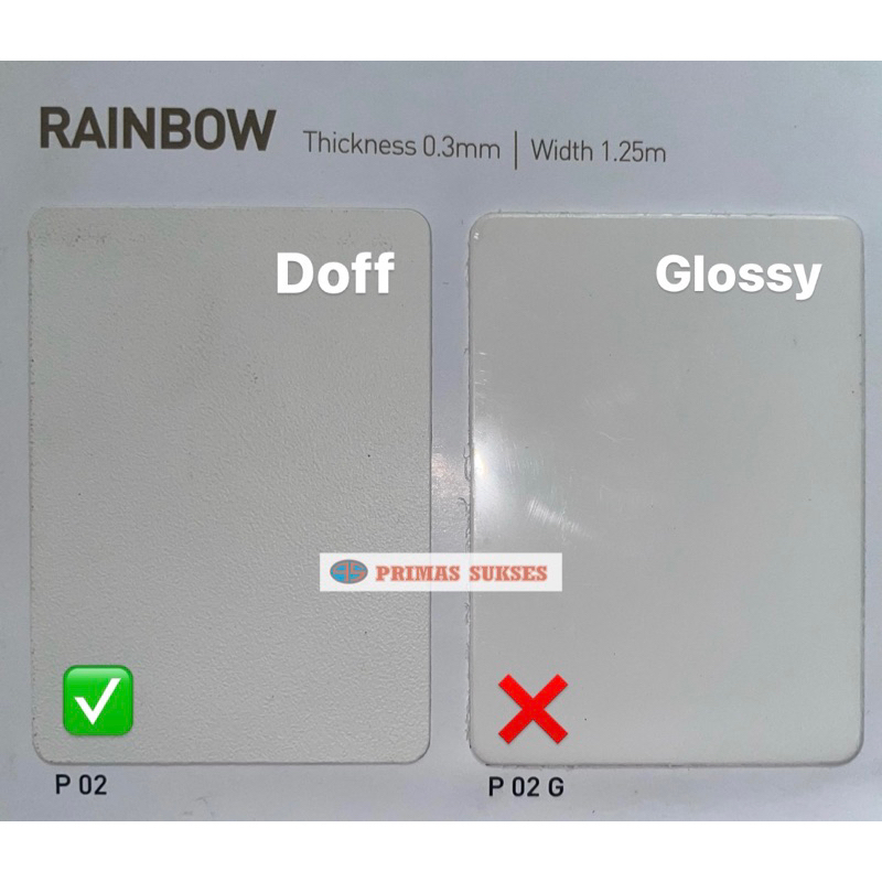 Jual TACO PVC Sheet P02 Putih Doff pelapis furniture Hpl | Shopee Indonesia