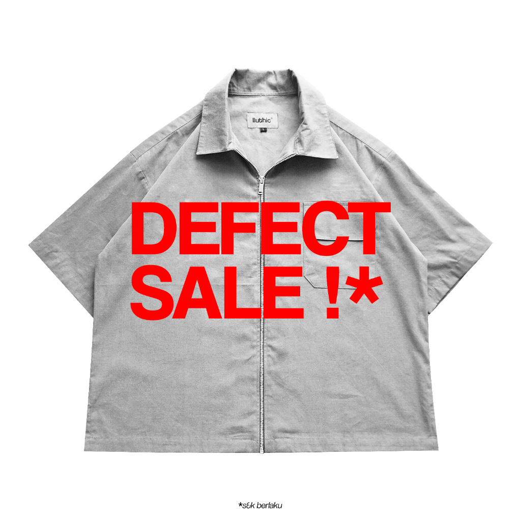 Jual Iluthic - Oversized Shirt 'Defect Sale' Random Lengan Pendek ...